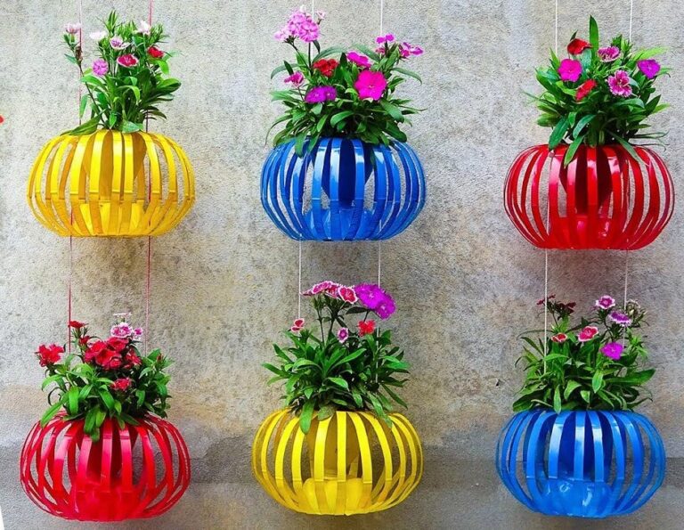 + de 20 ideas geniales para hacer maceteros con plástico reciclado ...