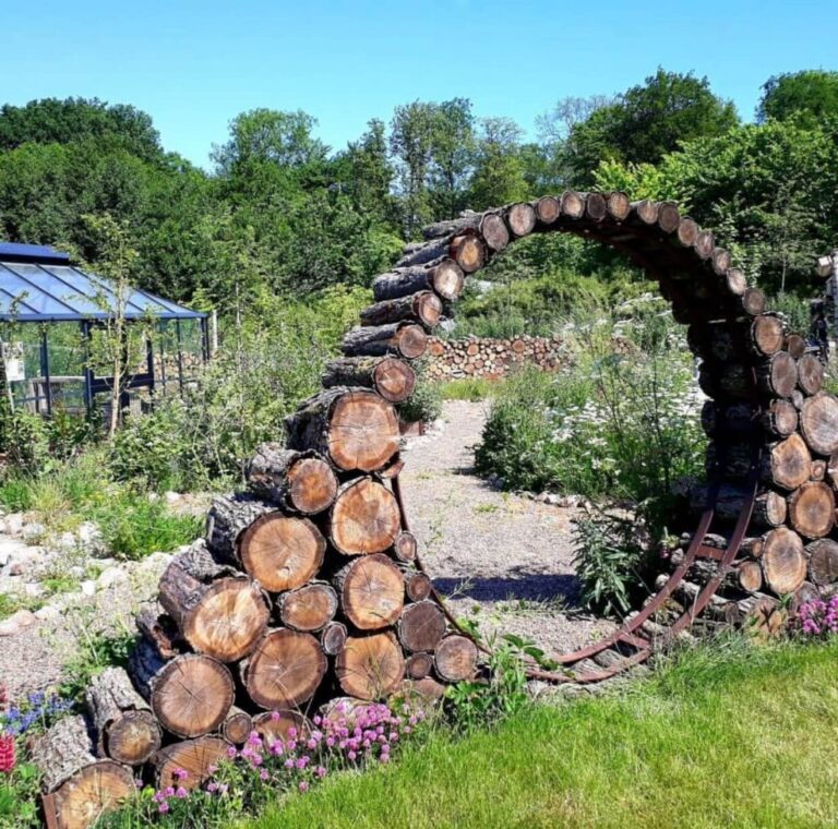 Troncos en jardines - JARDINES CASA